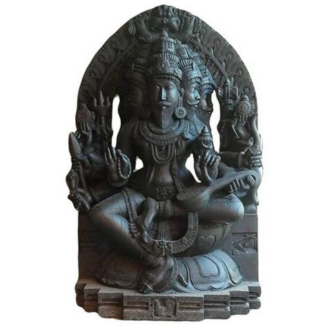 Black God Statue Medicine God Wall Sculpture Nicholas H Wood