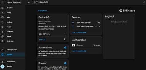 integrating dht11 with beetle esp32 c3 and home assistant esp8266 maker pro