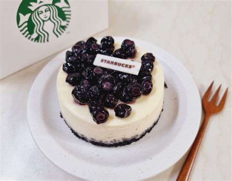 스타벅스 클래식 블루베리 치즈케이크 칼로리 후기 네이버 블로그
