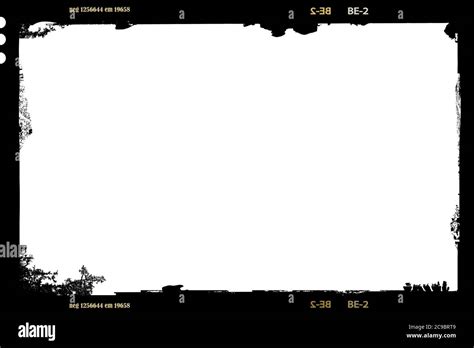 Empty Frame Of Photographic Analog Film Camera Film Grungy Photo