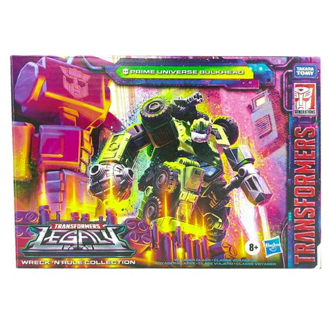 Transformers Legacy Wreck N Rule Collection Prime Bulkhead Voyager Toy
