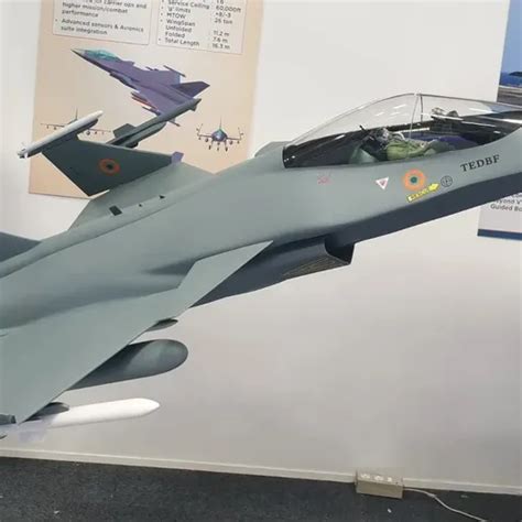 🇮🇳 Hal Twin Engine Deck Based Fighter Tedbf・ Stl File For 3d Printing