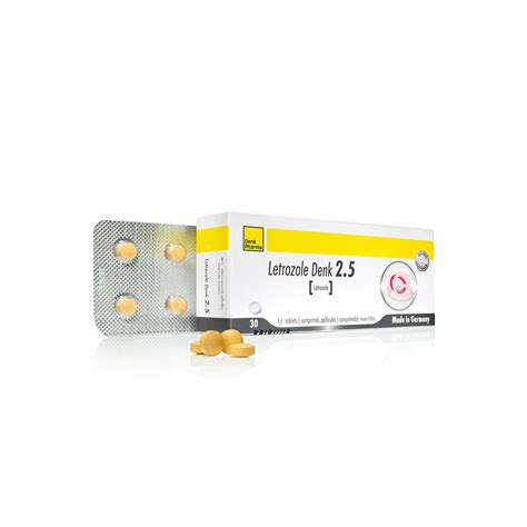 Letrozol Denk ლეტროზოლი დენკი 2 5მგ 30 ტაბლეტი