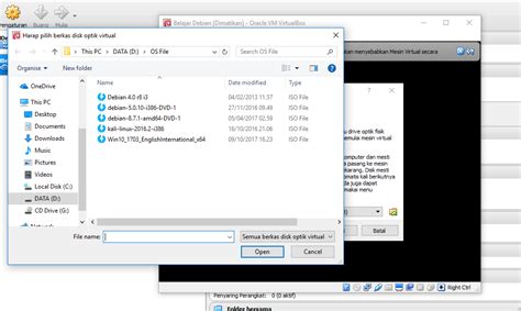 Instalasi Debian Instalasi Sistem Operasi Konfigurasi Program Server Via Virtual Box