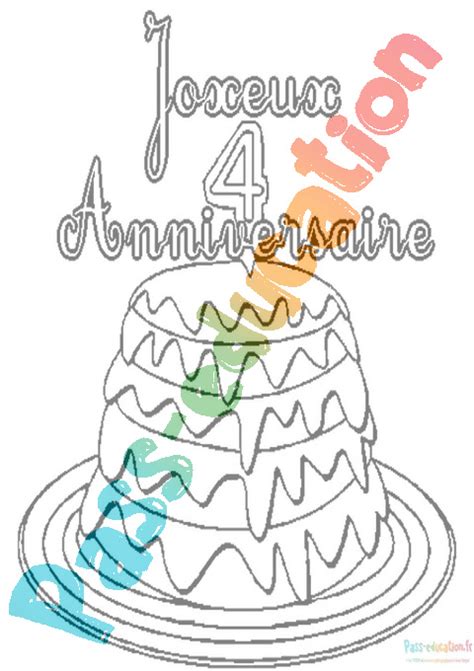 Coloriage Gratuit 4 Ans Pdf à Imprimer