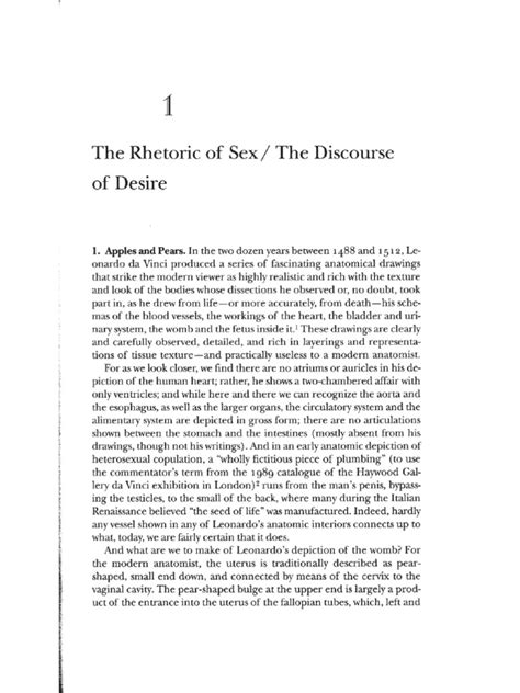 Samuel R Delany Rhetoric Of Sex Discourse Of Desire Pdf