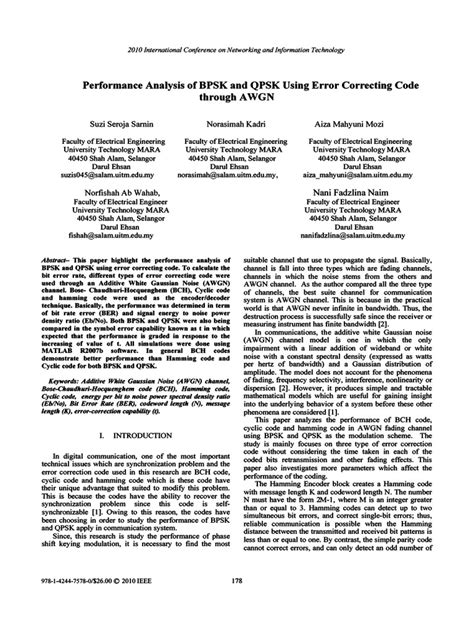 Psk And Qpsk Pdf Forward Error Correction Computer Data