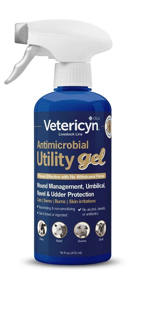 Vetericyn Plus Boerderijdieren Gel Spray