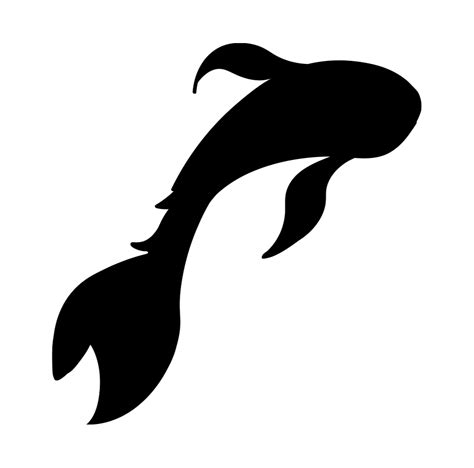 Koi Carp 1 Glass Shapes