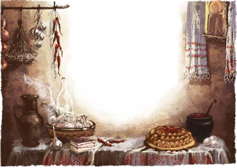 Иллюстрация Ночь перед рождеством