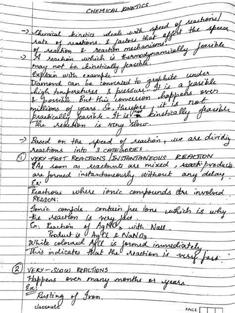 Chemical Kinetics Pdf