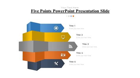 Five Points Powerpoint Presentation Slide Pptuniverse