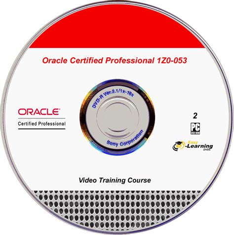 oracle certified professional ocp 1z0 053 complete video training 2 dvds