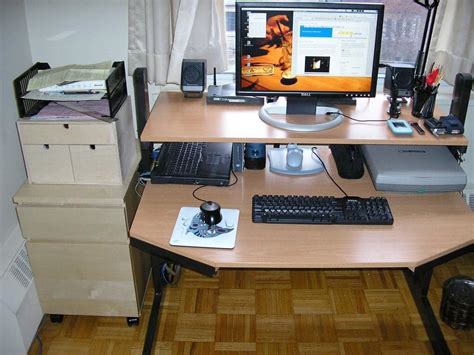 Jerker Desk Cable Management Hack