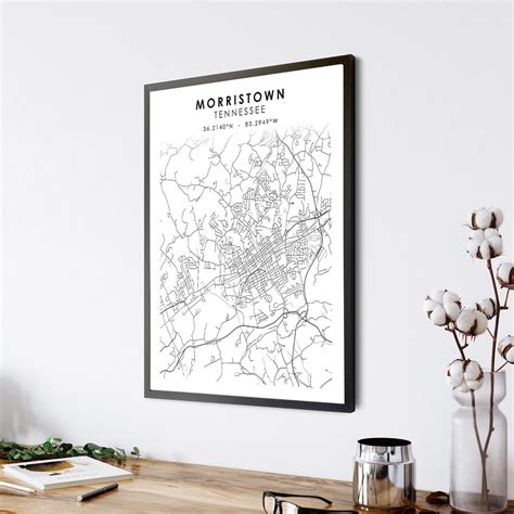 Tennessee Morristown Tn Map