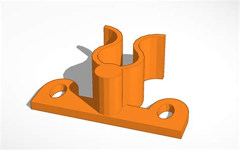 3d Design Desk Keyboard Tray Closure Clip Tinkercad