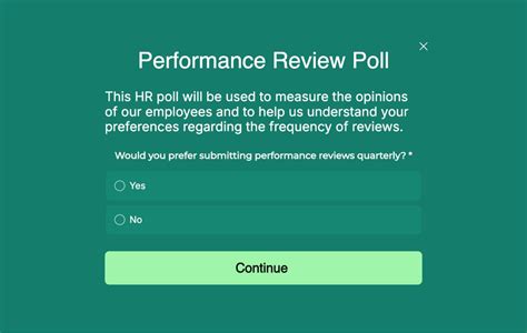 Yes Or No Poll Template Visme
