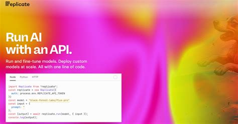 Replicate Deploy Ai Models
