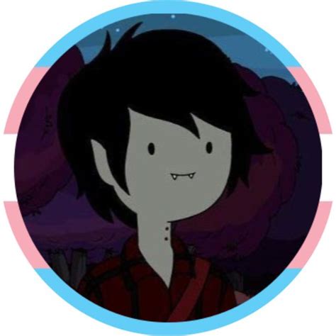Trans Marshall Lee Icon In 2025 Adventure Time Cartoon Cartoon