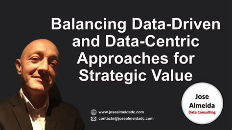 Balancing Data Driven And Data Centric Approaches For Strategic Value