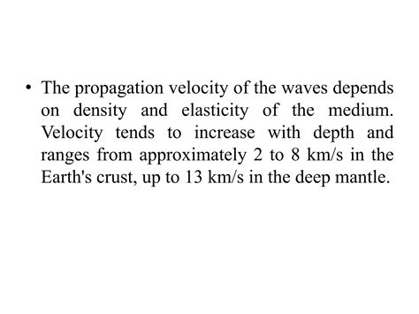 Seismic Wave Propagation Pptx
