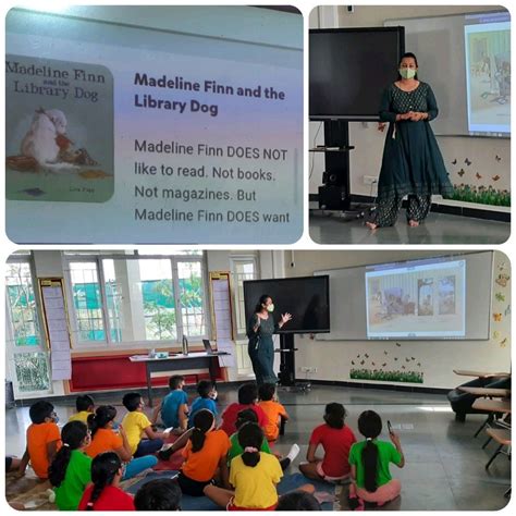 Iyengar Mythily On Linkedin Our Grade 3 Learners Were Introduced Story Book Mandeline Finn And