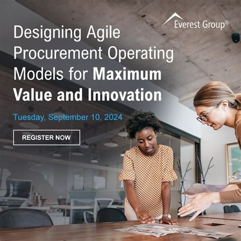 Webinar How To Design Effective Procurement Models Everest Group