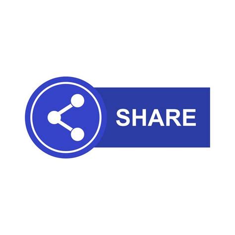 Share Button Shape Vector Art Icons And Graphics For Free Download