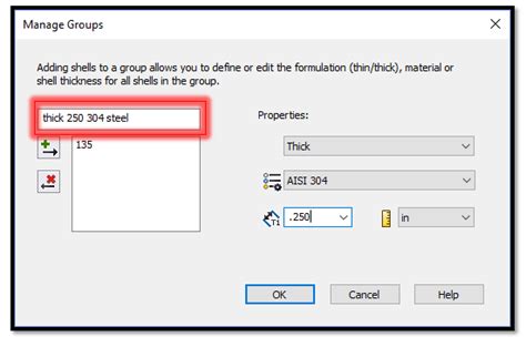 Solidworks How The Shell Can I Manage My Solidworks Simulation Shell Elements