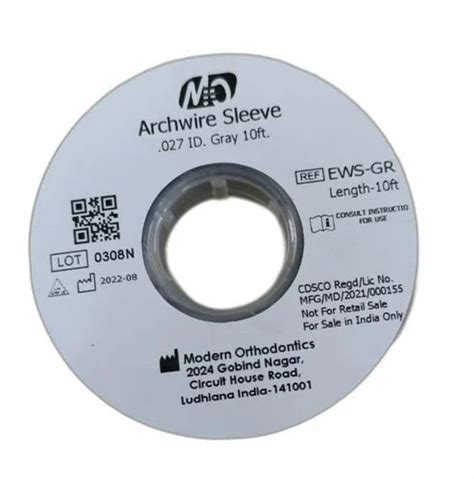 Orthodontic Archwire Sleeve At ₹ 600piece Orthodontic Products In