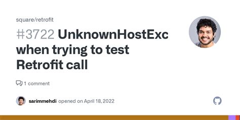 Unknownhostexception When Trying To Test Retrofit Call · Issue 3722