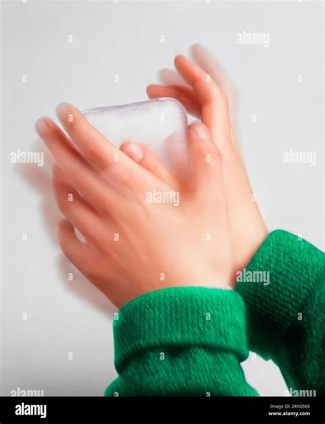 Keep Woman S Hands Moving Object Stock Photo Alamy