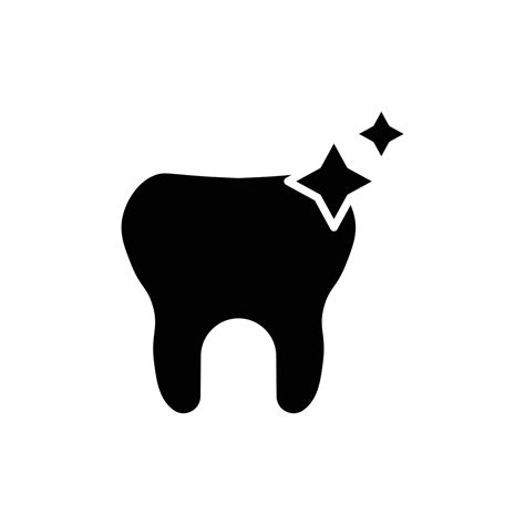 Tooth Icon Set Oral Dental Teeth Symbol In Black Filled And Outlined