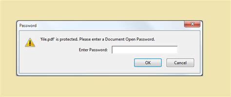 pdf is protected please enter a document open password [fixed]