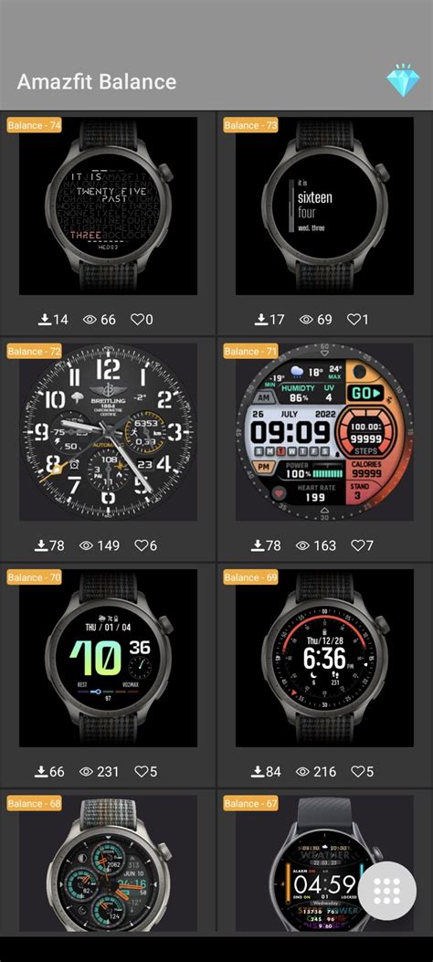 Descargar Amazfit Balance Watch Face Apk Para Android Última Versión