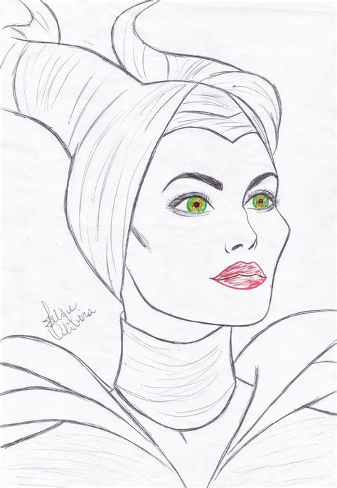 Maleficent Sketch