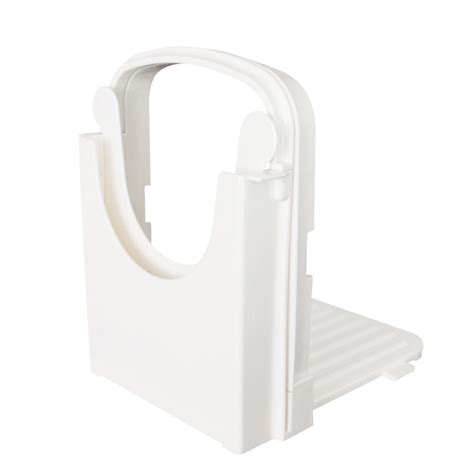 Shebeky Foldable Bread Slicer Practical Plastic Effective Anti Slid