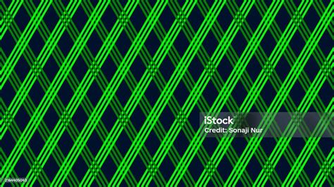 Striped Fabric Texture Seamless Pattern Stock Illustration Download