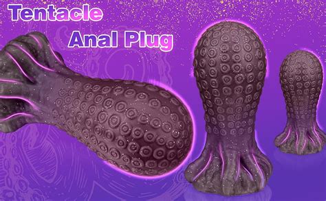 Big Butt Plug Large Anal Toys Tentacle Dildo Fantasy Knot