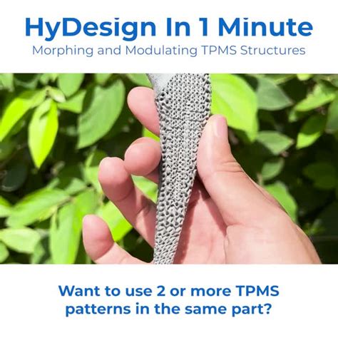 Hydesign Tpms Lattice 3dprinting Productdevelopment