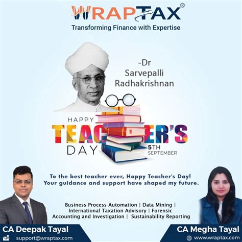 Ca Deepak Tayal On Linkedin Happyteachersday