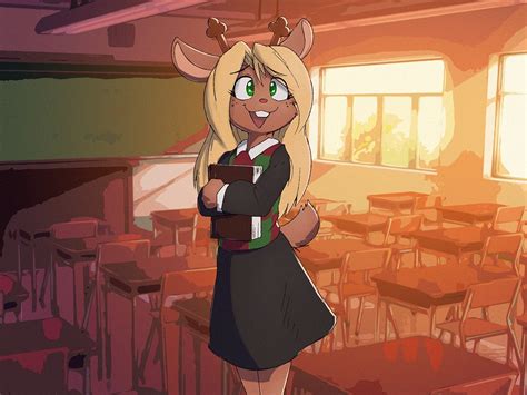 DracoJayco Noelle Holiday Deltarune Characters Deltarune Undertale Fandoms