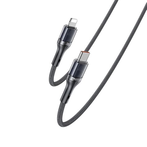 Yesido Ca167 Pd 27w Usb C Type C To 8 Pin Fast Charging Data Cable