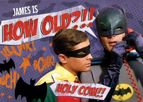 Batman And Robin Birthday Card