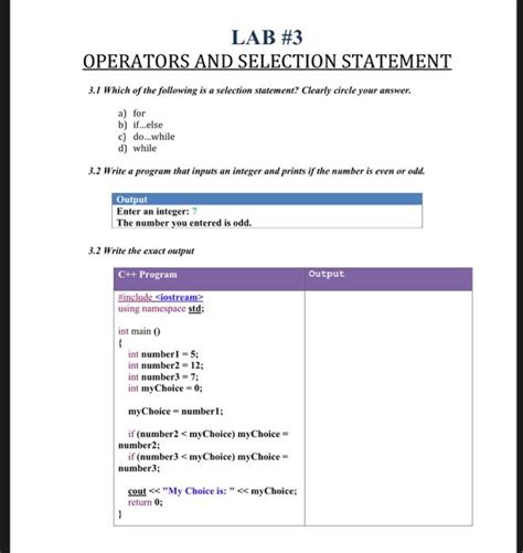 solved 3 4 write the exact output 3 5 write the exact