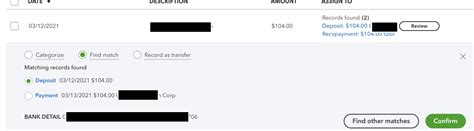 Question About Categorizing Transactions
