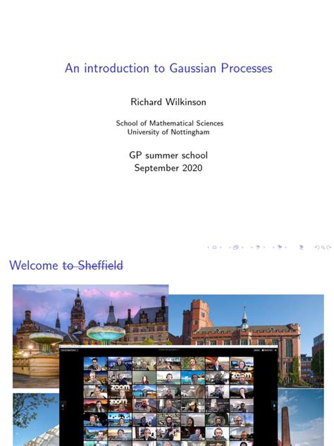 Lecture1 Introduction To Gps Pdf Covariance Matrix Normal Distribution