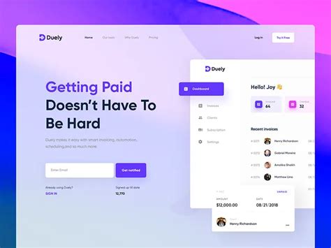 Invoice Ui Designs Themes Templates And Downloadable Graphic Elements