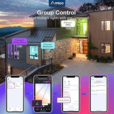 Wholesale 12 Pack 4 6 Inch Smart Wifi Slim Led Recessed Light Amico Amicolight