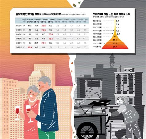 [고령화의 그늘 노인의 집은 어디인가] 강원 노인 빈부격차 ‘하늘과 땅